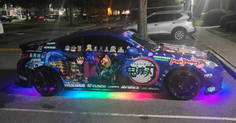 Demon Slayer Car Wraps: The Ultimate Way to Showcase Your Anime Passion ...